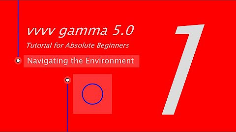 vvvv gamma - Tutorial for Absolute Beginners of VL - YouTube