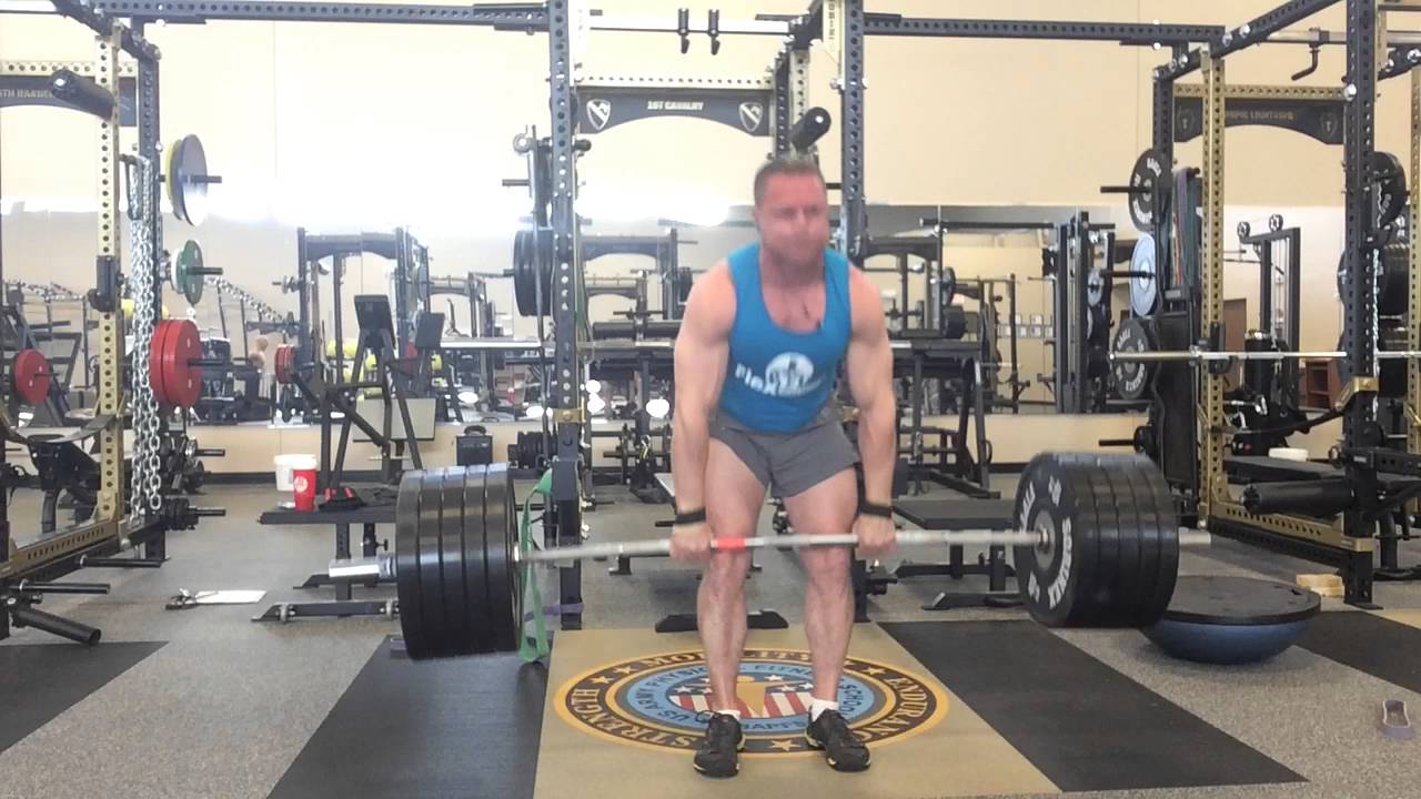 Deadlift 500lb x 6 x 5 | 83kg class | Donny Bigham | One Time ...
