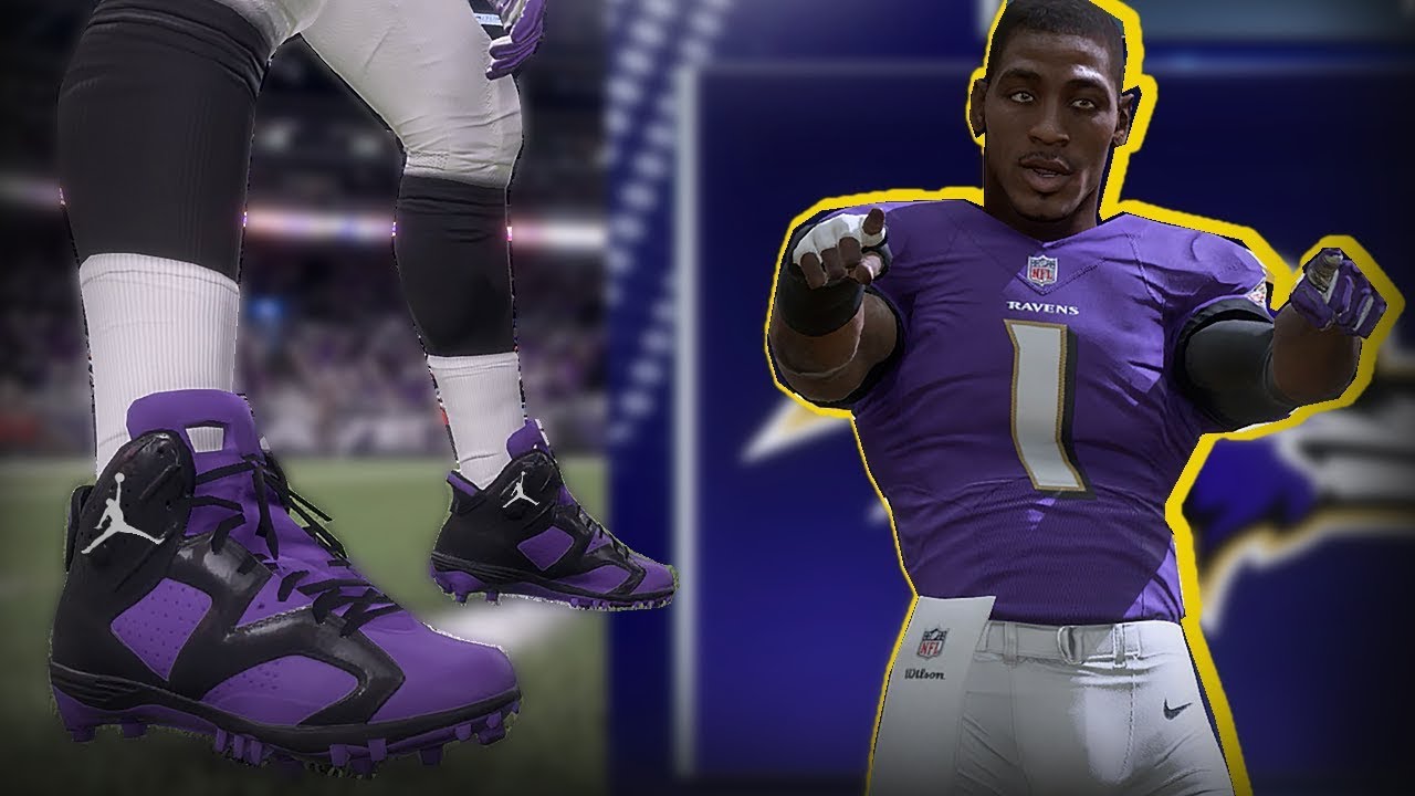 NFL Debut In Retro Jordans! | Madden 18 Career Ep.2 - YouTube
