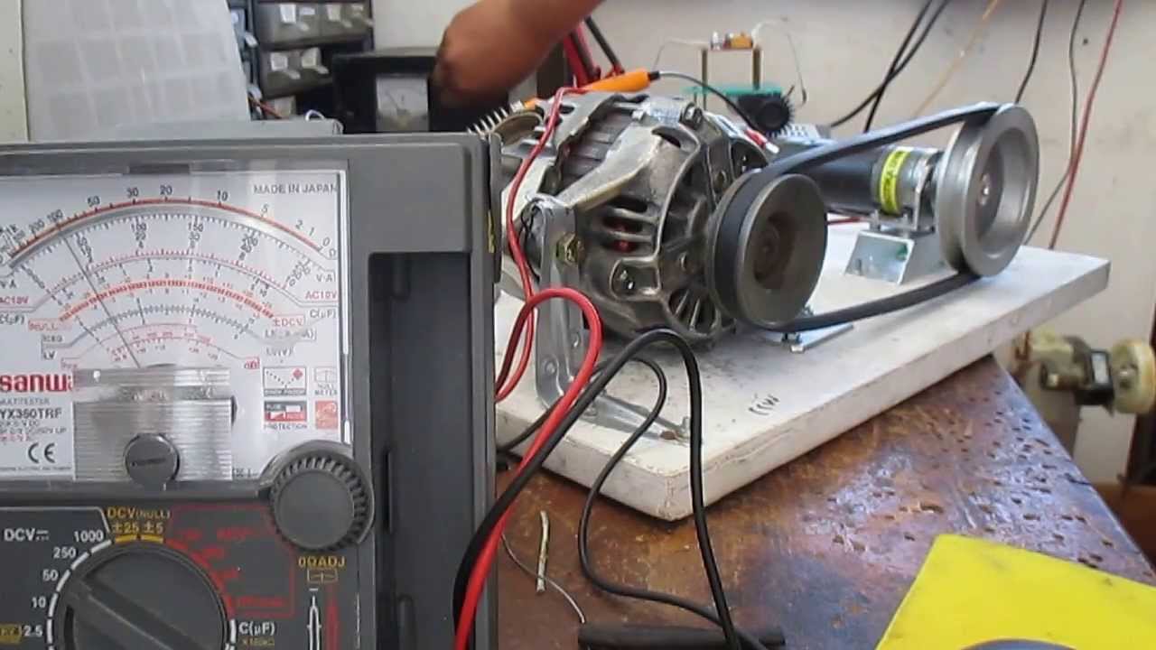 Alternator Mobil part 2 - YouTube