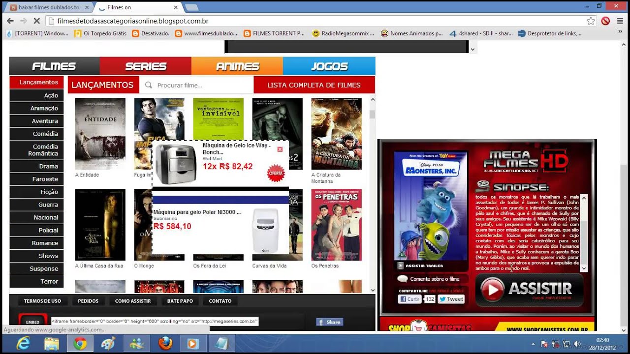 como baixar filmes dublado torrent - YouTube