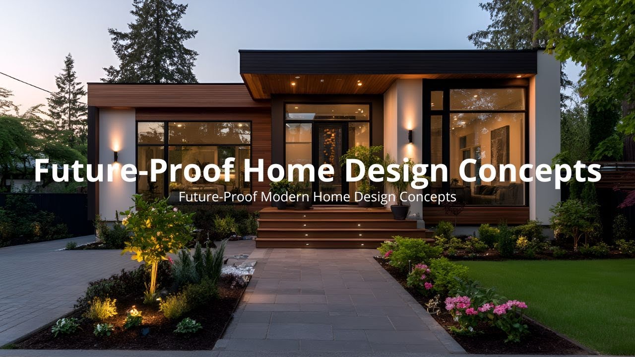 Future-Proof Modern Home Design Concepts - YouTube