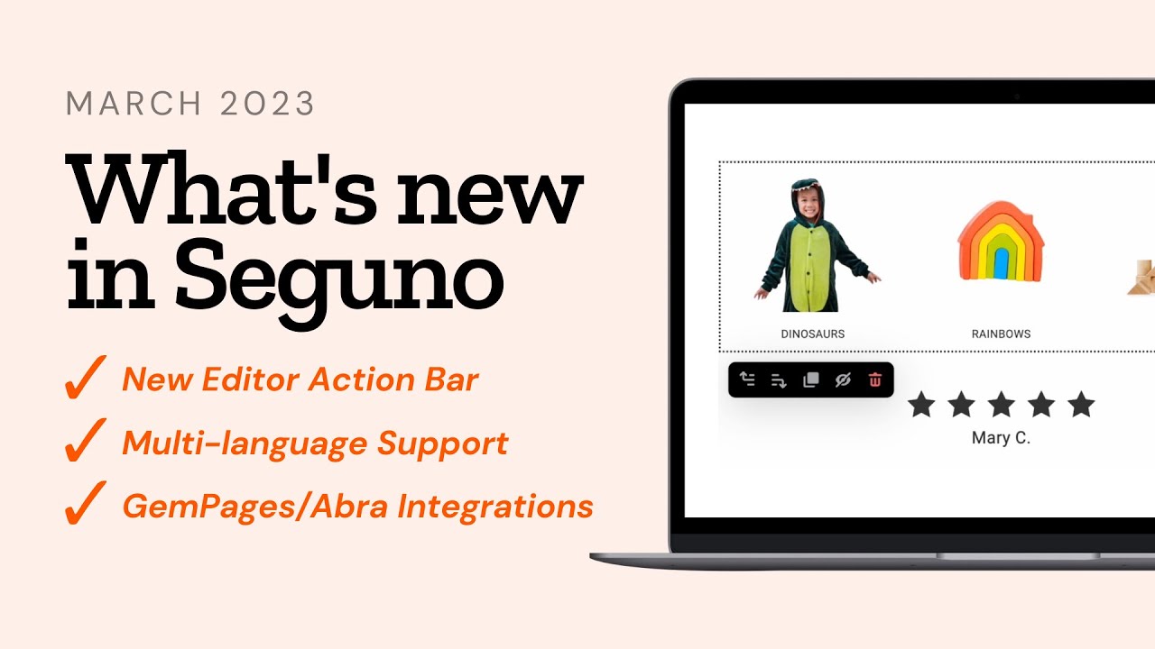 Seguno Email Marketing App Update | March 2023 - YouTube