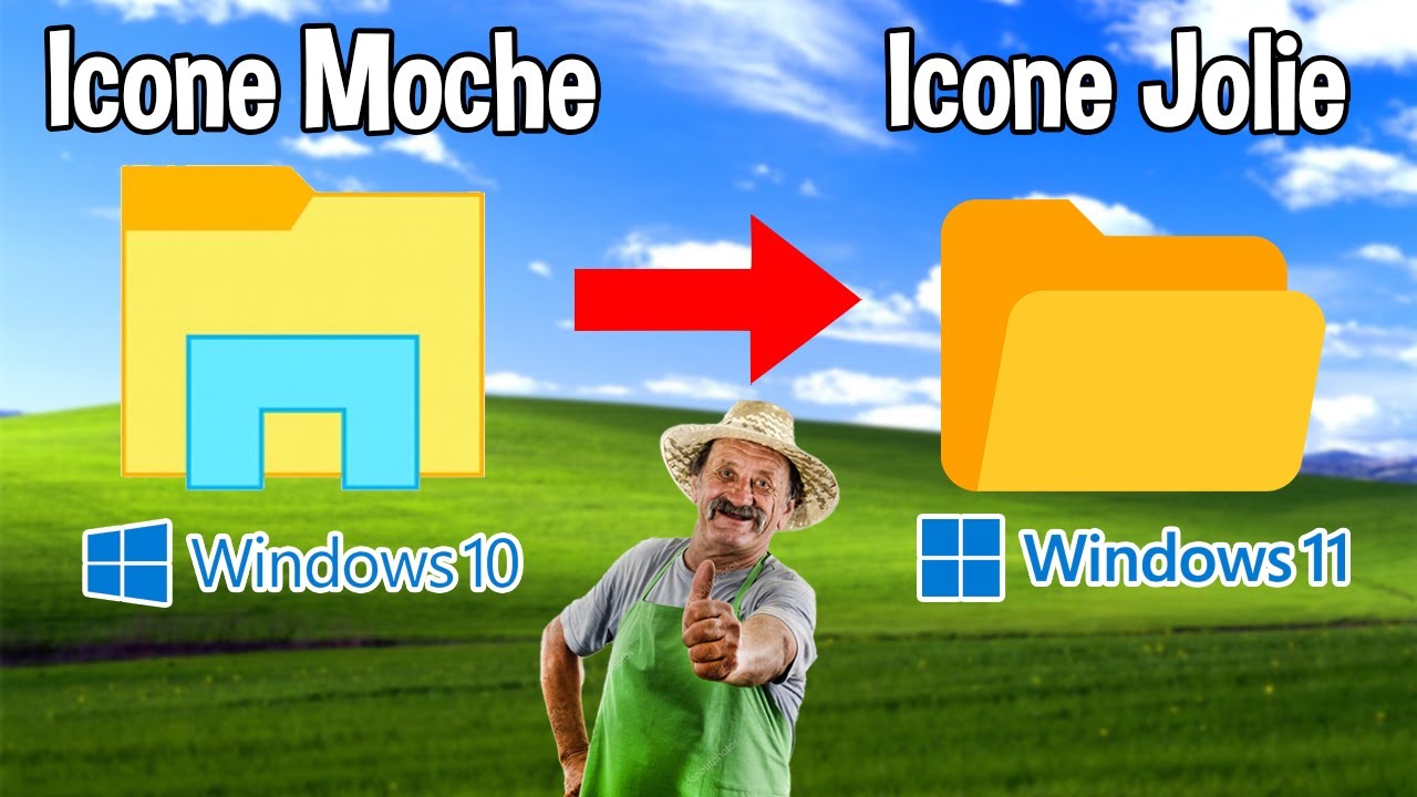 [TUTO] Changer l'icône d'un dossier sur Windows 11 / 10 - YouTube