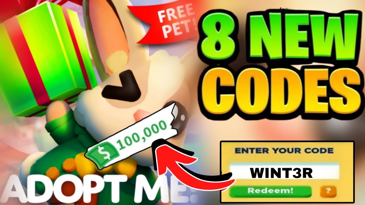 ⚠️ NEW ⚠️ADOPT ME ROBLOX CODES 2024 - ADOPT ME CODES - CODES FOR ADOPT ...