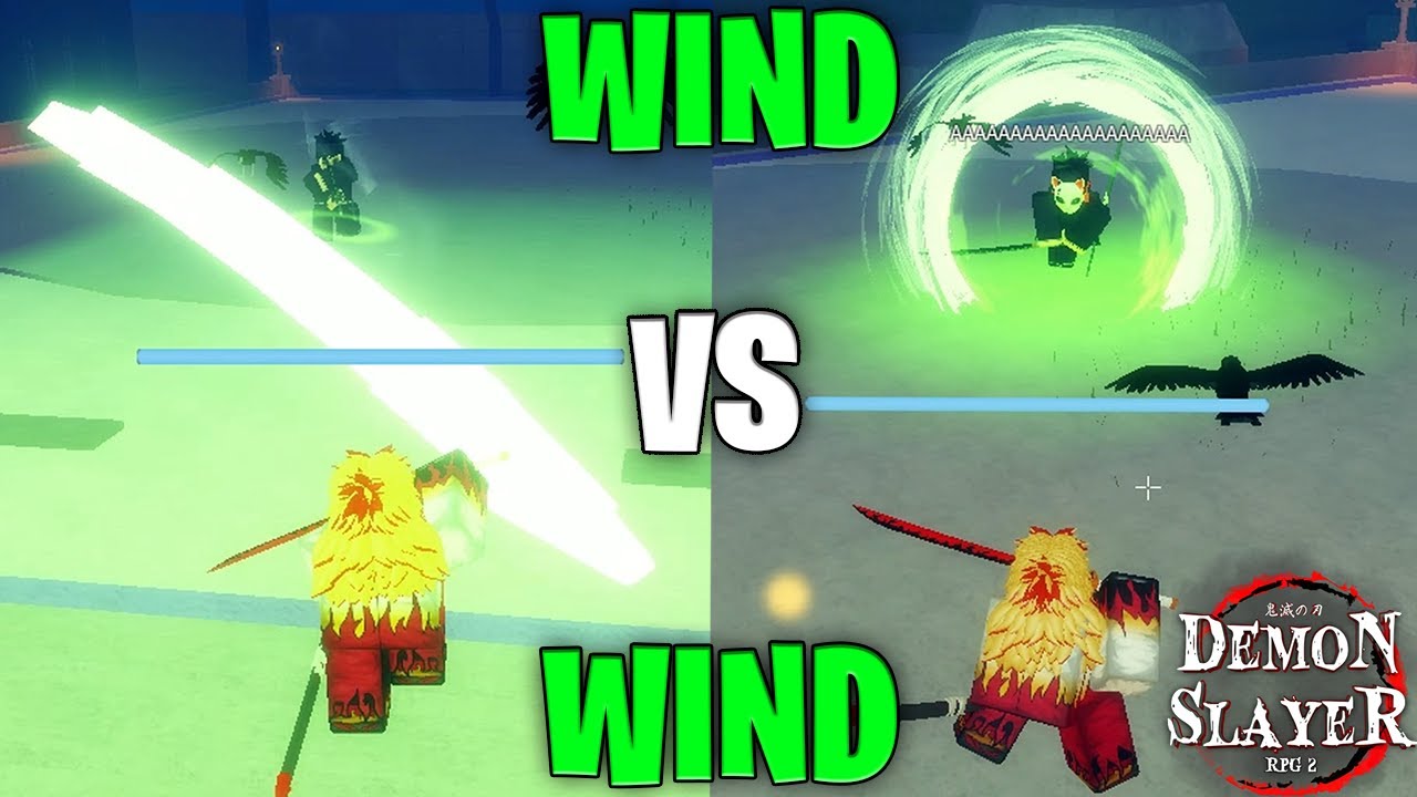 WIND VS WIND | Demon Slayer RPG 2 - YouTube