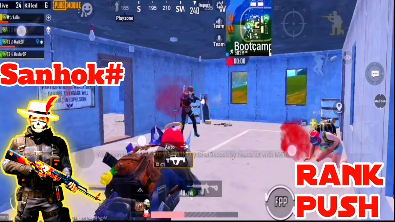 Sanhok Map Is Good For Pushing Rank In | Pubg Mobile | - YouTube