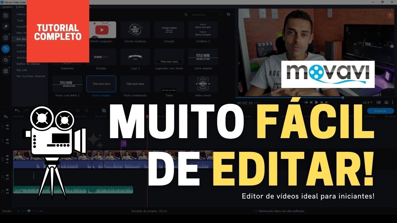 Movavi Video Editor Plus: Tutorial PASSO A PASSO para INICIANTES! - YouTube