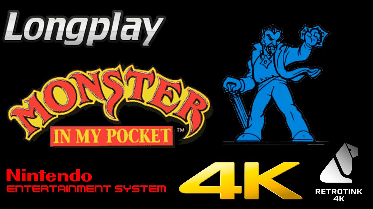 Monster In My Pocket Nintendo Nes Retrotink 4K Longplay - YouTube