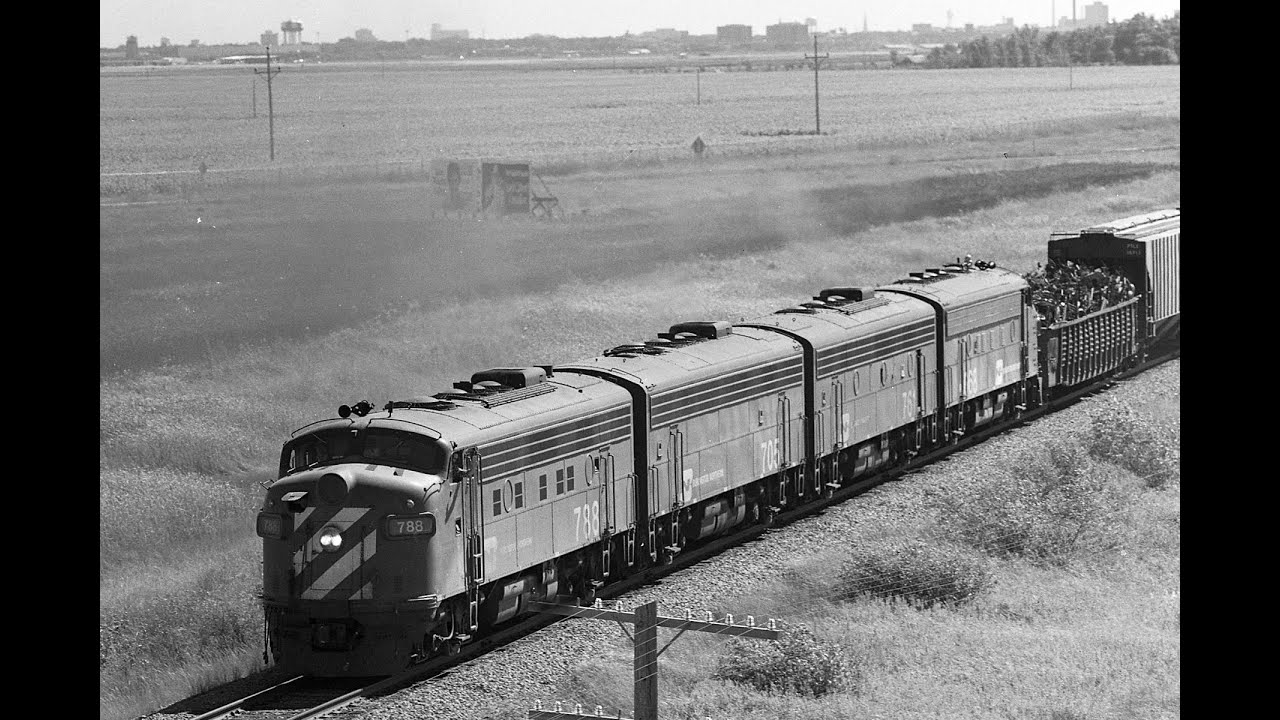 Burlington Northern....Powerhouse covering from the Northwest to Mobile ...