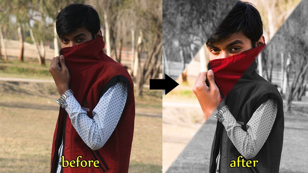 Selective color and zoom-in | Photoshop | BEING CREATIVE - YouTube