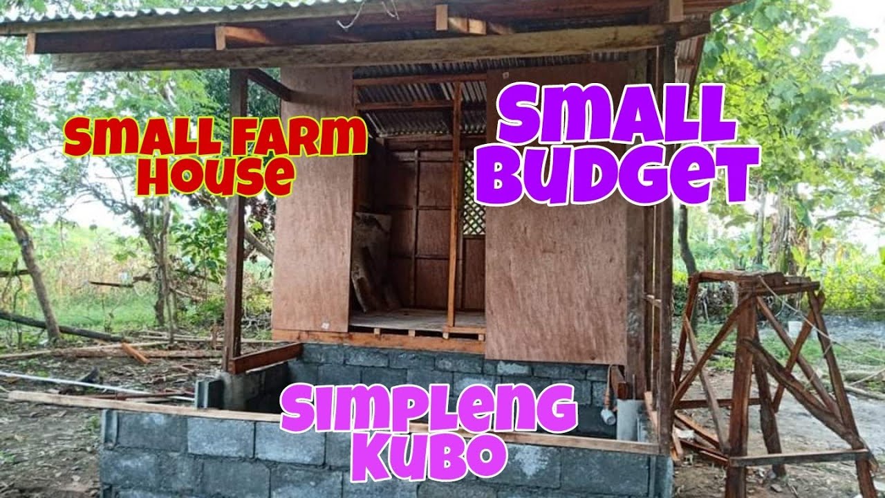 Simple Bahay Kubo | Farm House | Small Budget - YouTube