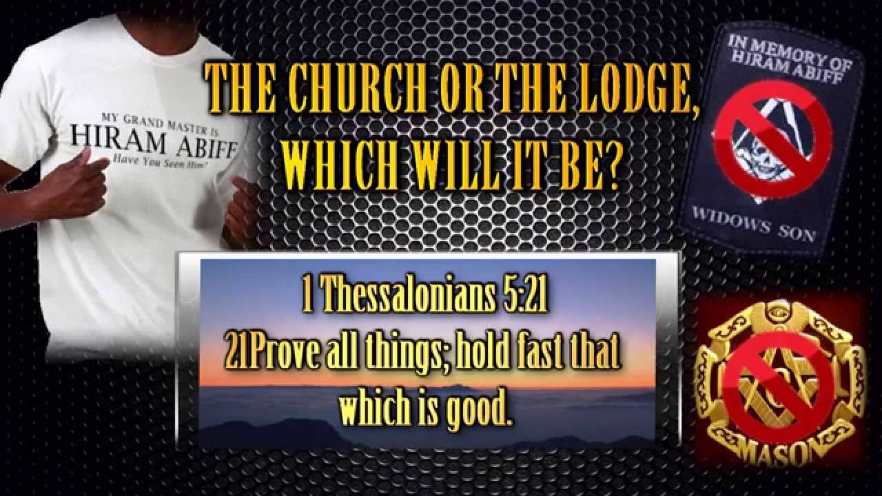 Freemasons In The Church/Hiram Abiff Ritual/Osiris/Nimrod. Can A ...