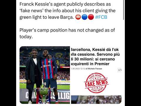 Franck Kessie's agent publicly describes as\