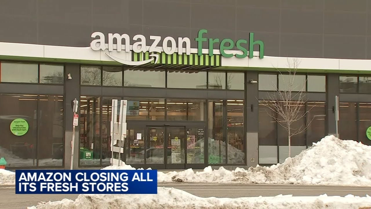 Amazon to close Amazon Go, Amazon Fresh stores - YouTube