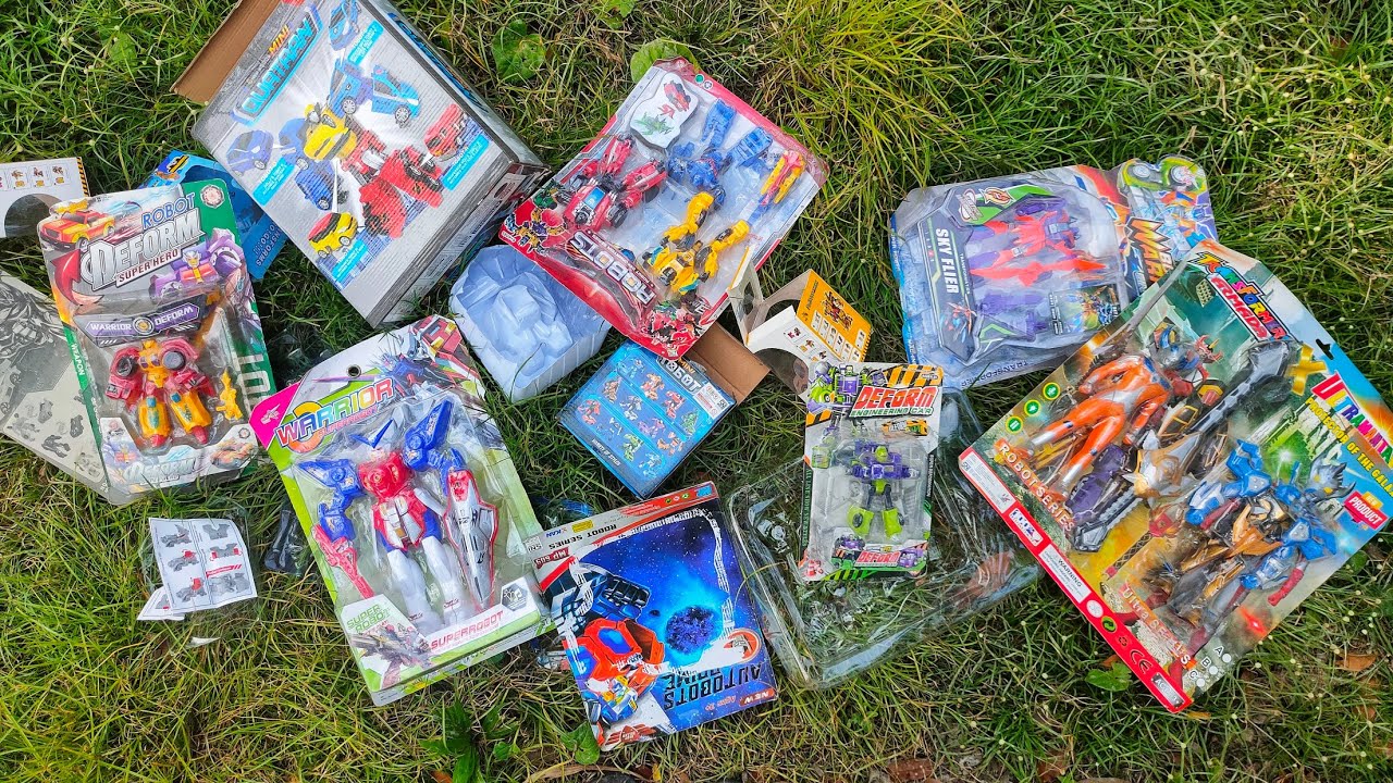 Unboxing Mainan, Robot, Tobot, Transformers, Mobil Robot, Gundam, Robot ...
