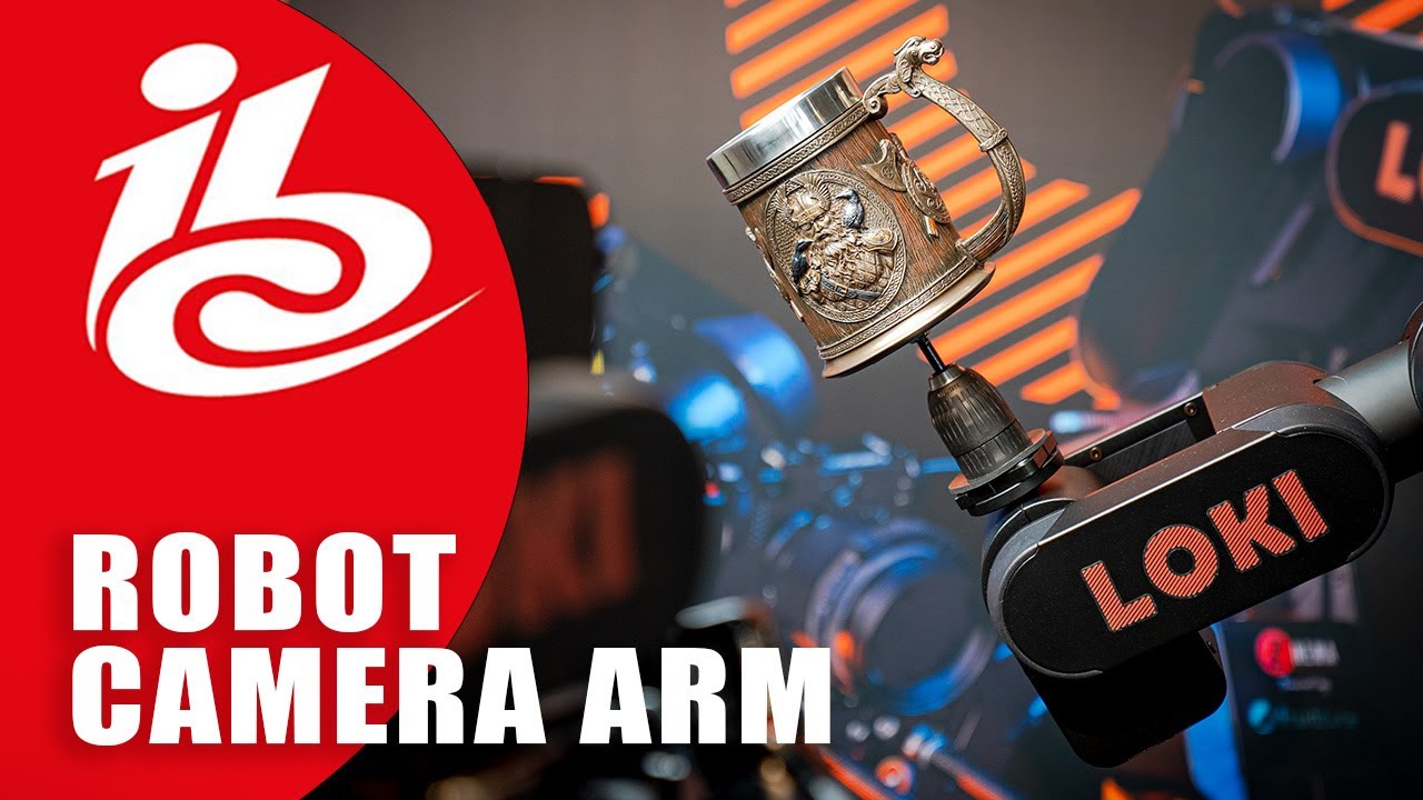 Loki Camera Robot Arm for Tabletop Work (IBC 2022) - YouTube
