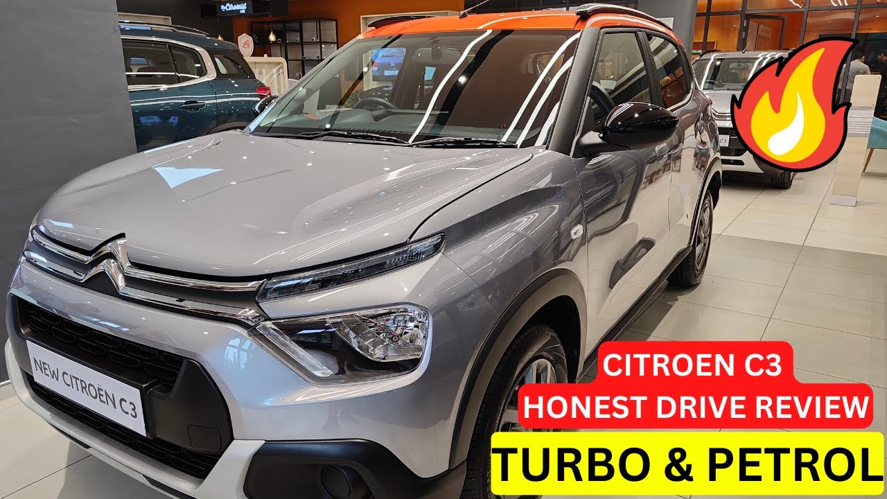 CITROEN C3 HONEST DRIVE REVIEW | TURBO & PETROL BOTH - YouTube