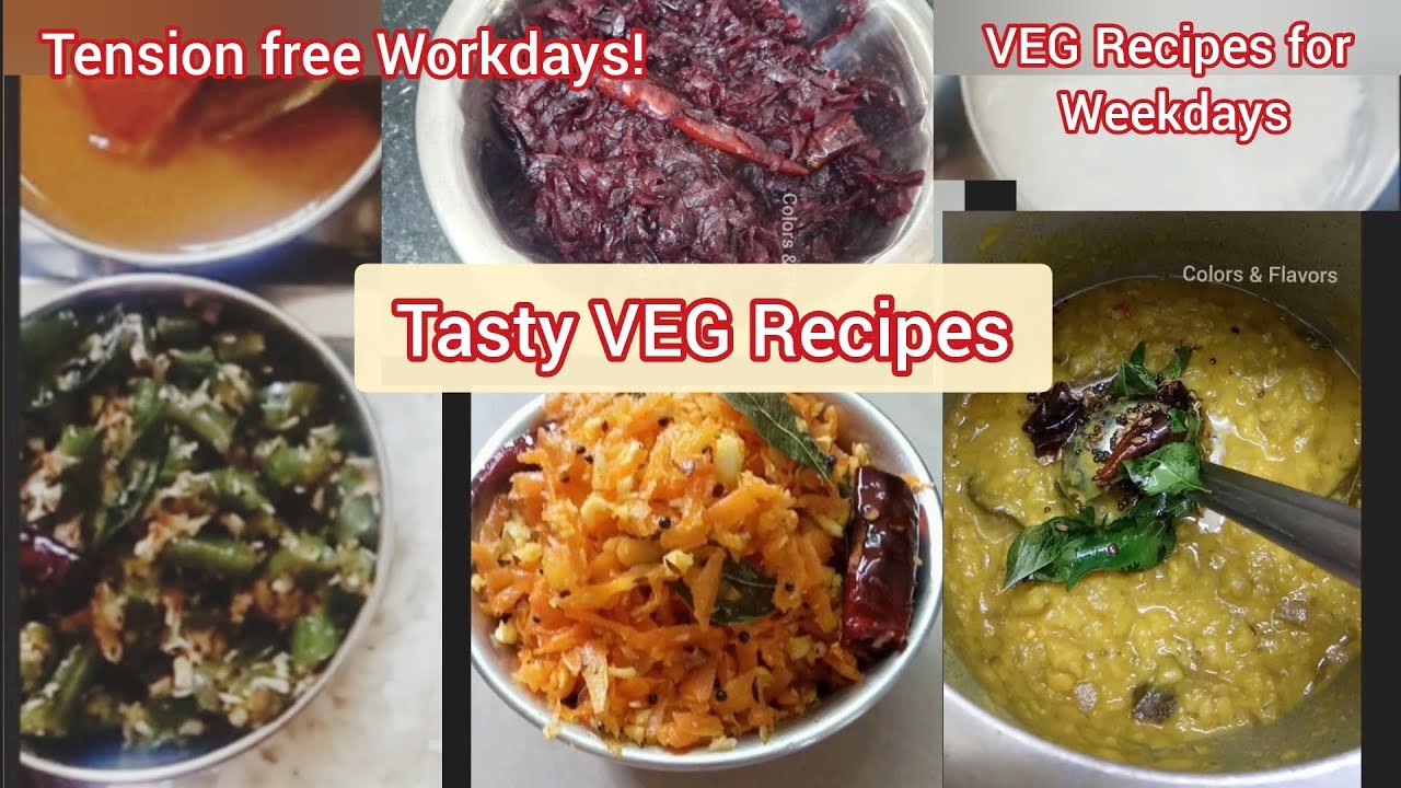 Tasty Top 5 Veg Recipes | Veg Side Dishes| Easy Veg Recipes | Carrot ...