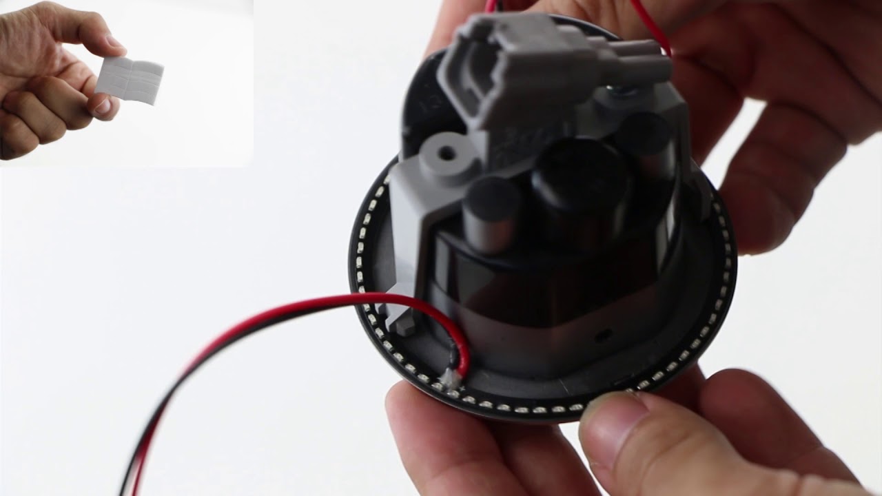 How to Install Z4 Style LED Emblem Backlight Rings on Nissan 370z - YouTube