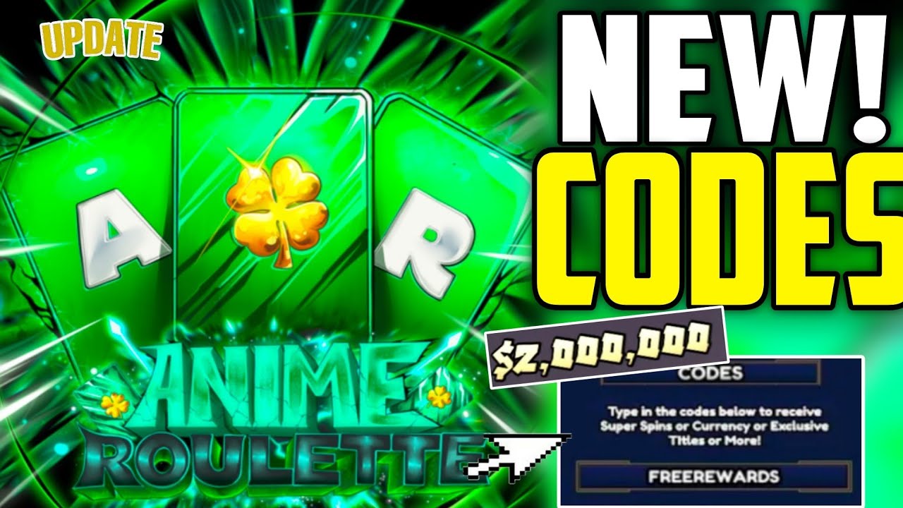⚠️Espada Update!!⚠️ANIME ROULETTE CODES - ROBLOX ANIME ROULETTE CODES ...