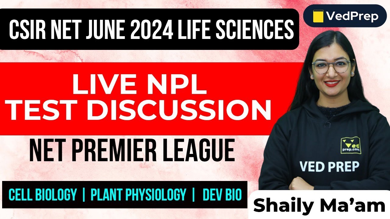 Cell Biology | Plant Physiology | Dev Biology | CSIR NET 24 Life ...