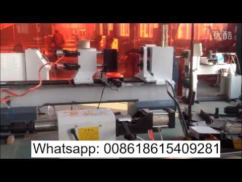 Wood Lathe with Spindle for Stair railing making engraving - YouTube