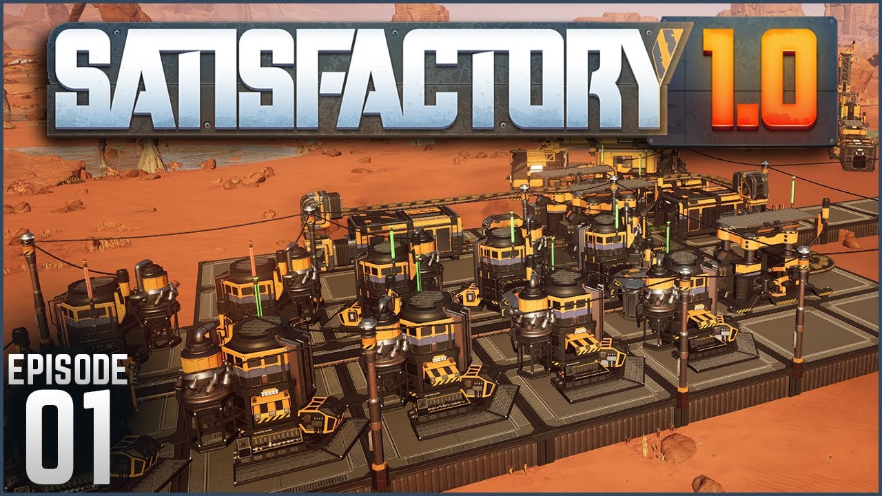 It Evolved from Modded Minecraft... | Satisfactory 1.0 - Ep. 1 - YouTube