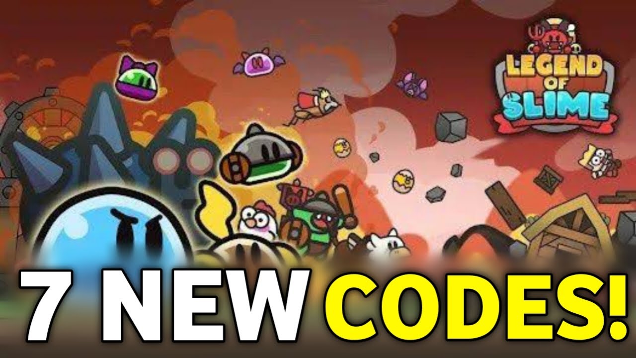 ⚠️ September Update ⚠️ Legend Of Slime Codes 2024 - Legend Of Slime ...