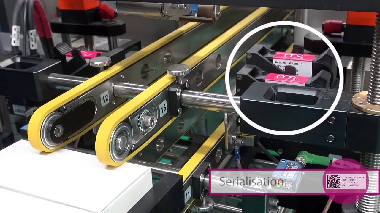 Tamper Evident and Track & Trace with a Small Footprint - YouTube