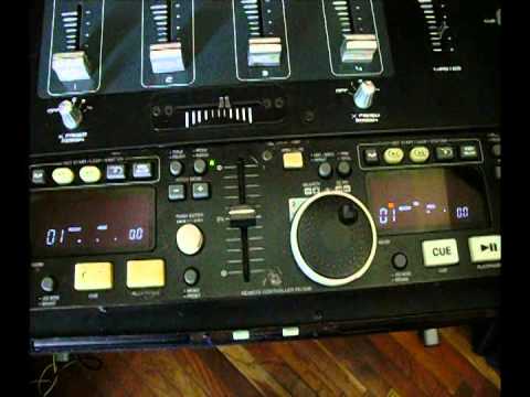 denon Dn-4000+mixer Gemini Pdm-01 En Rack - YouTube