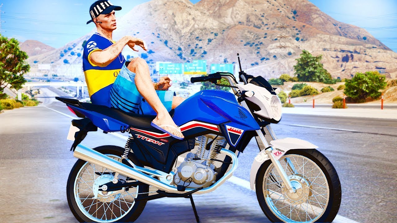 GTA V RP: PEGUEI MINHA MOTO E SAI PRO PIÃO I FUI NO MC 🍟🚀 !! - YouTube