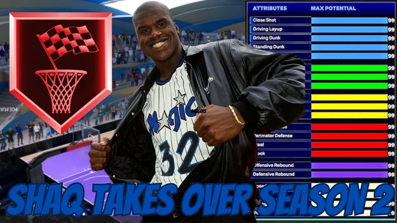 LEGEND RISE UP + SHAQ BUILD IN THE REC IS UNSTOPPABLE - YouTube