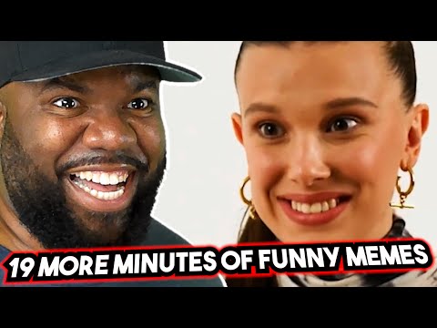 19 More Minutes of FUNNY memes REACTION - NemRaps Try Not to laugh 369