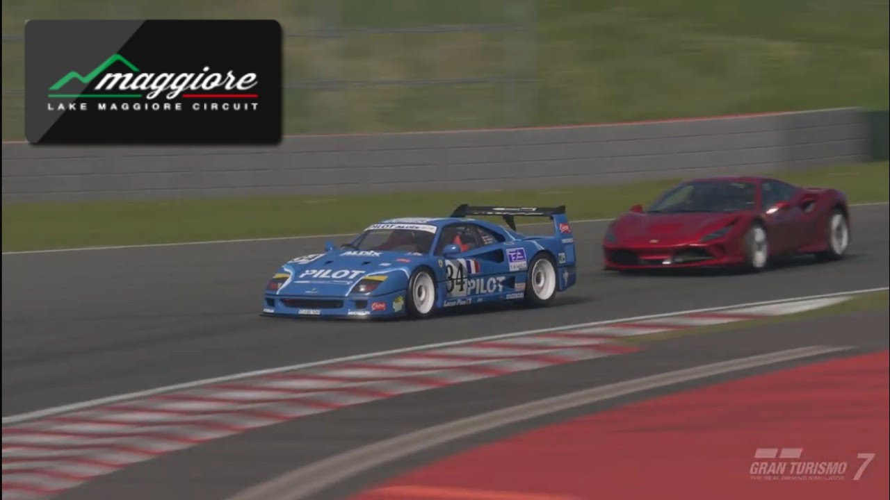 GT7 | [R] Ferrari F40 '92 | Autodrome Lago Maggiore | Ferrari Circuit ...