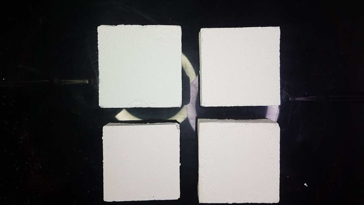 Homemade gym chalk with different texture (Experiment 1) - YouTube