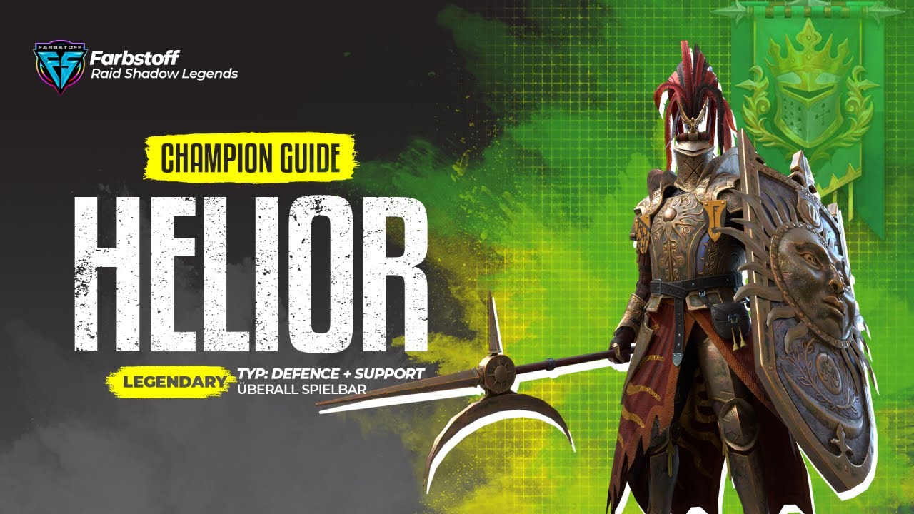 Raid: Shadow Legends - Champion Guide - Helior - Support + DMG - geht ...