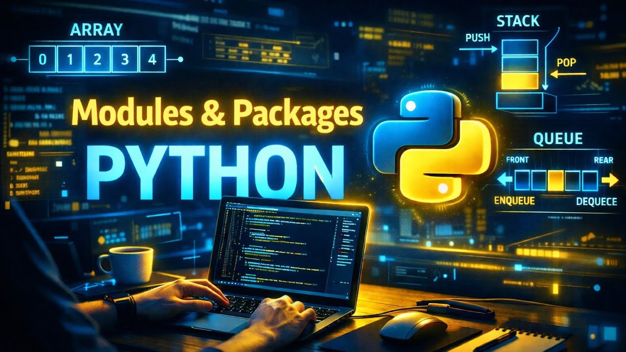 Modules & Packages in Python | Python Tutorial for Beginners | Part-11 - YouTube