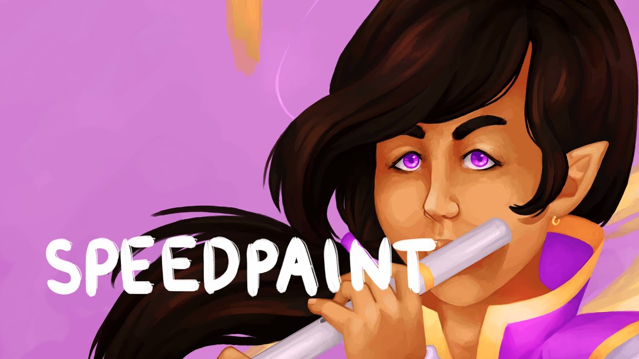 Critical Role SPEEDPAINT || Scanlan Shorthalt - YouTube