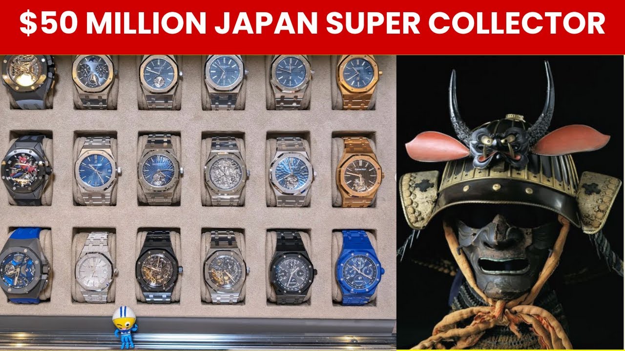 ULTRA HYPE $50 Million Watch Collection! AP, Patek, Richard Mille ...