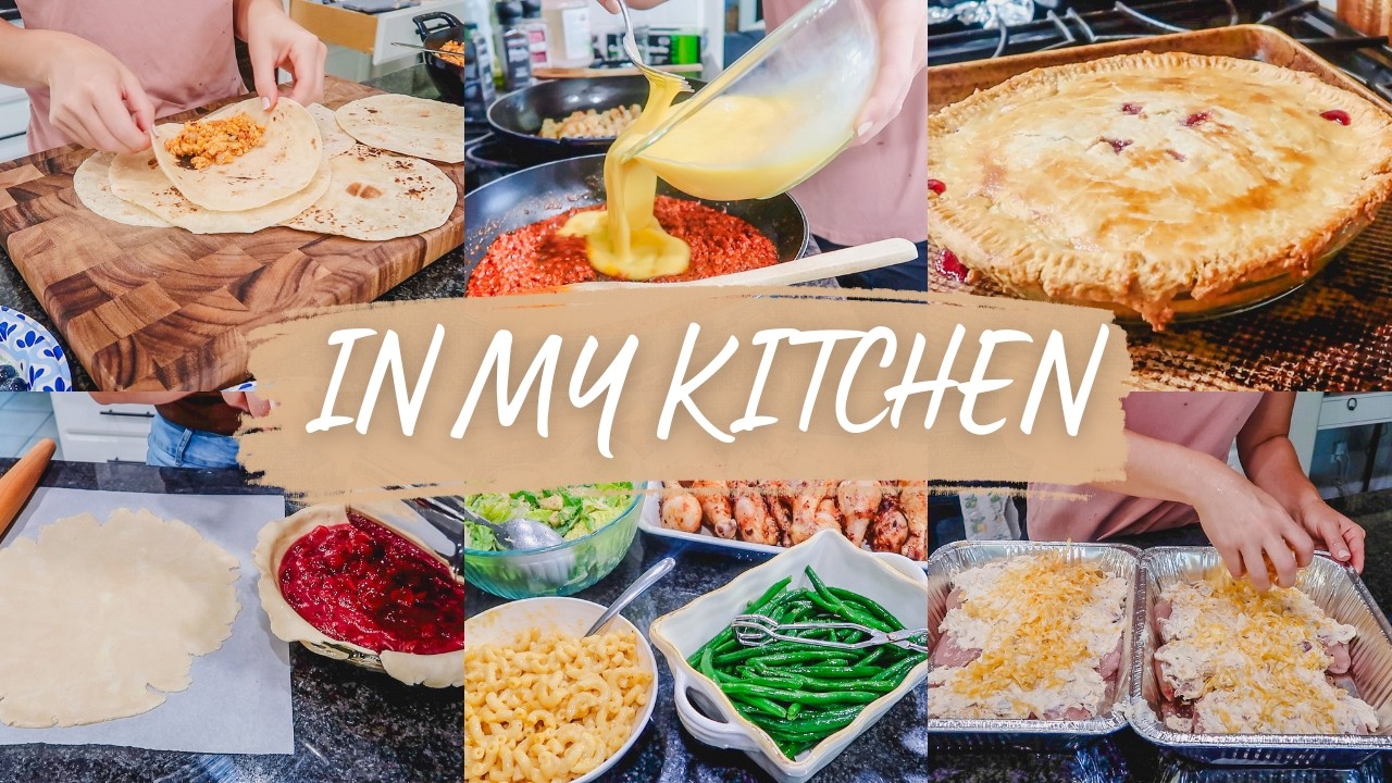 Spend the Day in My Kitchen | Cooking, Baking & Freezer Prepping - YouTube