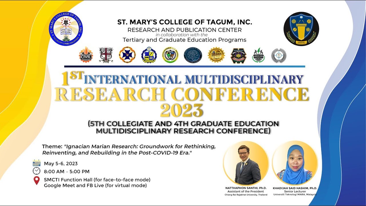 1ST INTERNATIONAL MULTIDISCIPLINARY RESEARCH CONFERENCE 2023 (DAY 1 ...