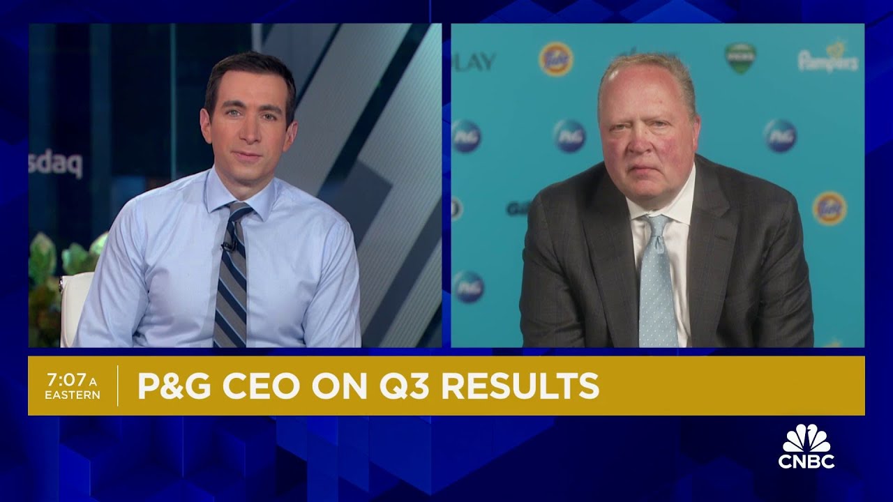 P&G CEO Jon Moeller on Q3 results: A complicated but very encouraging ...