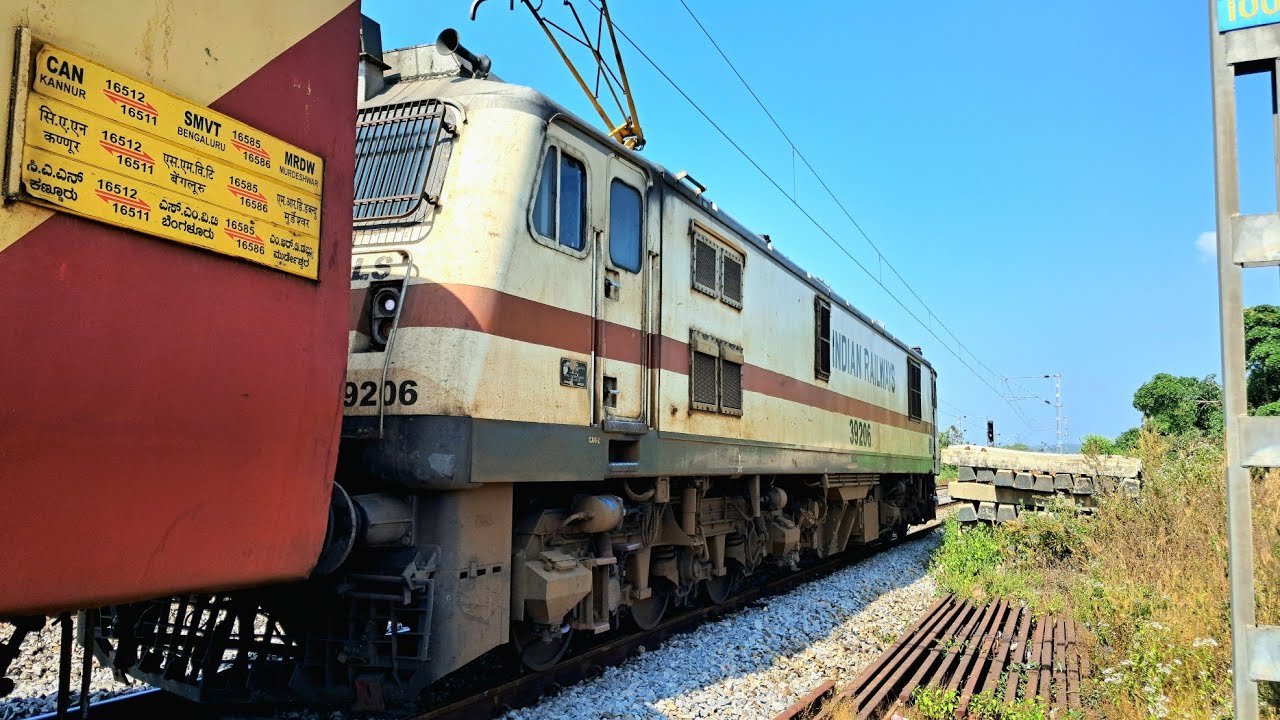 Shiroor to Bhatkal by SMVT Bengaluru Murdeshwar Express with Erode ELS ...