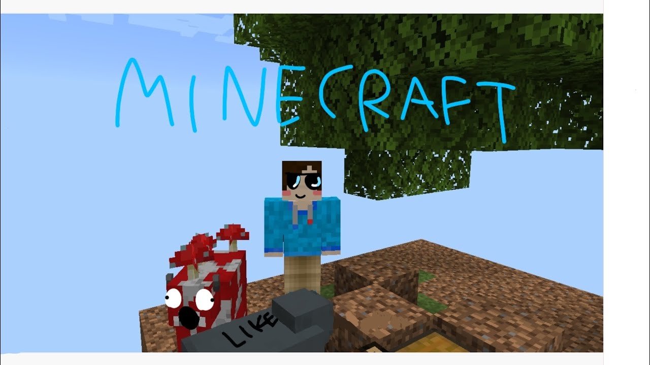 joguei Minecraft um bloco pela primeira vez (Minecraft one block) - YouTube