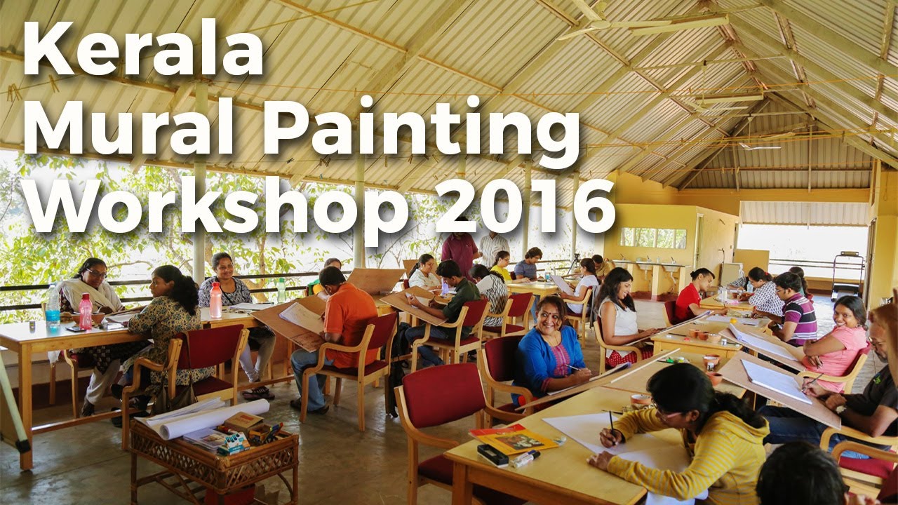 Kerala Mural Painting Workshop 2016 || Focus Factory || - YouTube