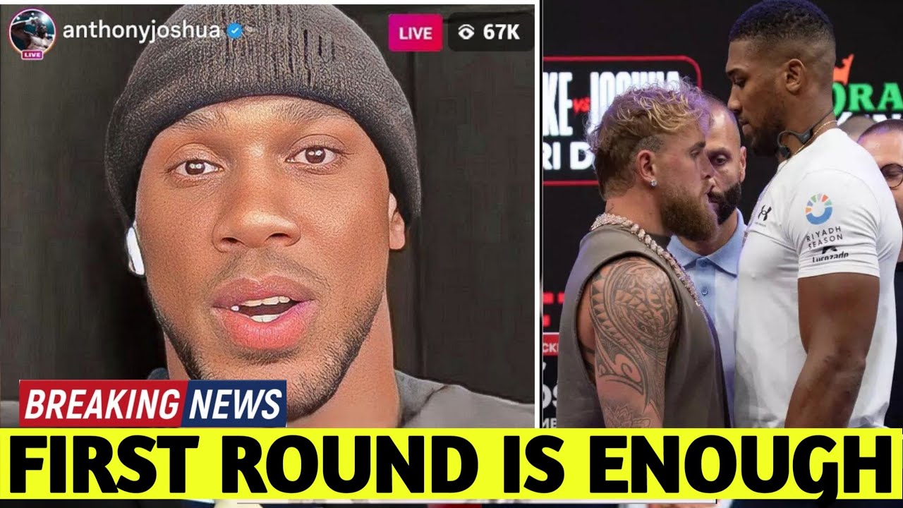 SHOCKING BOMBSHELL. Anthony Joshua Sends BRUTAL WARNING To Jake Paul ...
