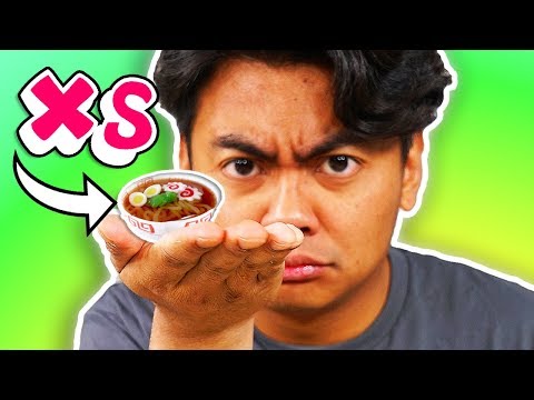 Trying To Make Difficult Tiny Ramen!