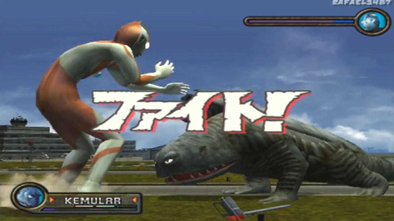 Ultraman PS2 (Monster Mode 15) Kemular / ケムラー HD - YouTube