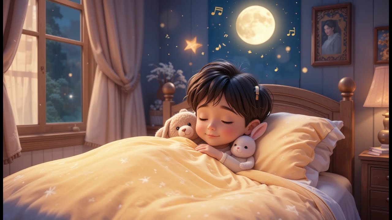 Sleep Music For Kids | Soft Lullaby Poem to Help Kids Sleep Peacefully ...